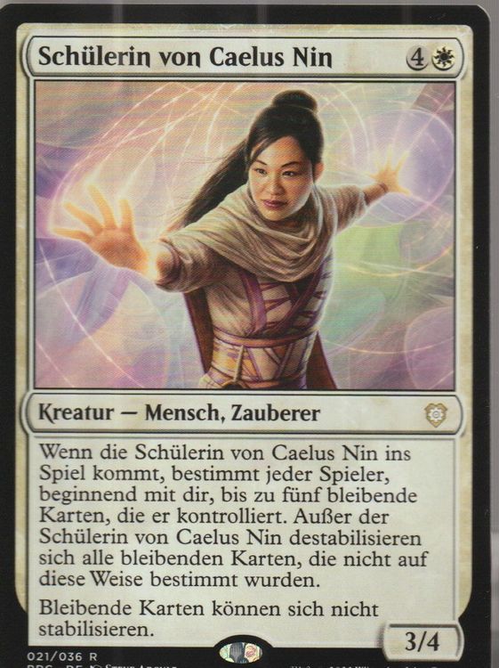 TCG Magic The Gathering MTG De BRC 021 / 036 Schülerin von C (Neu (gemäss Beschreibung)) in ...