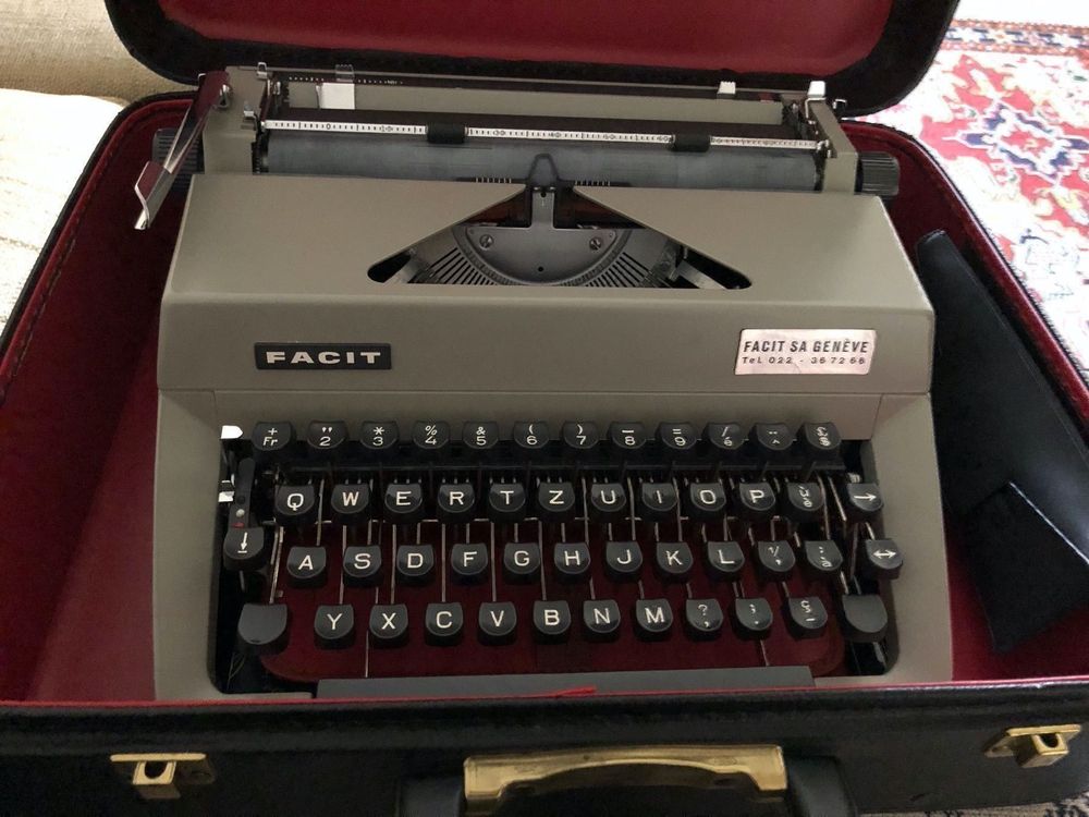 FACIT vintage machine a ecrire Suede | Kaufen auf Ricardo