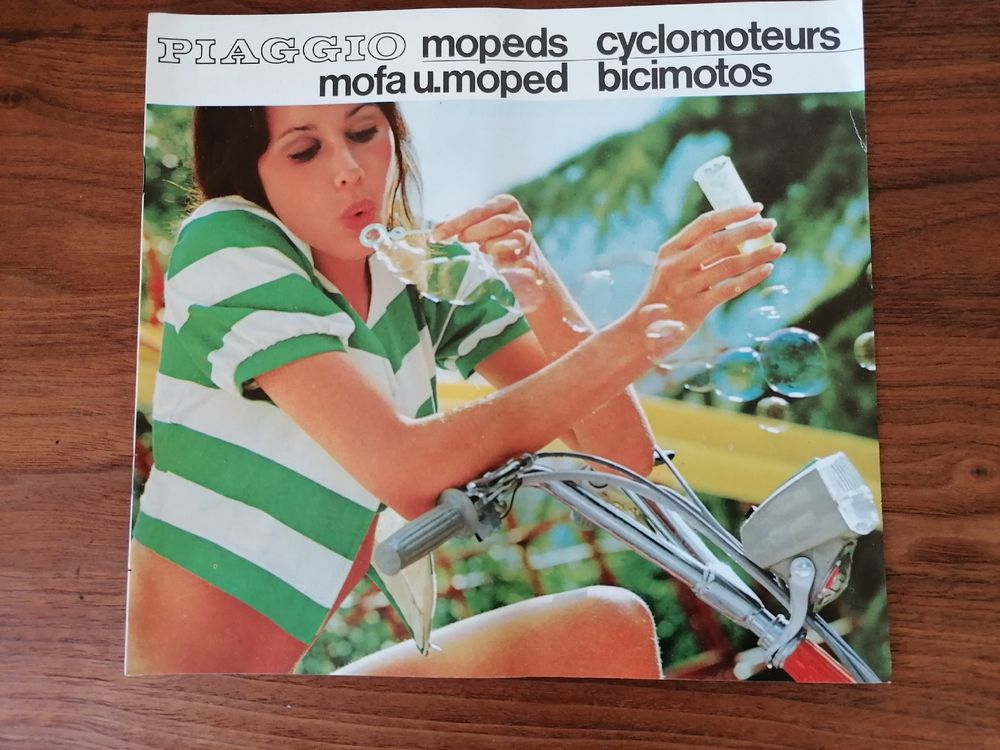 Piaggio mopeds mofa CN7 CN7A Boxer 2 Bravo vélomoteur antik (Gebraucht ...