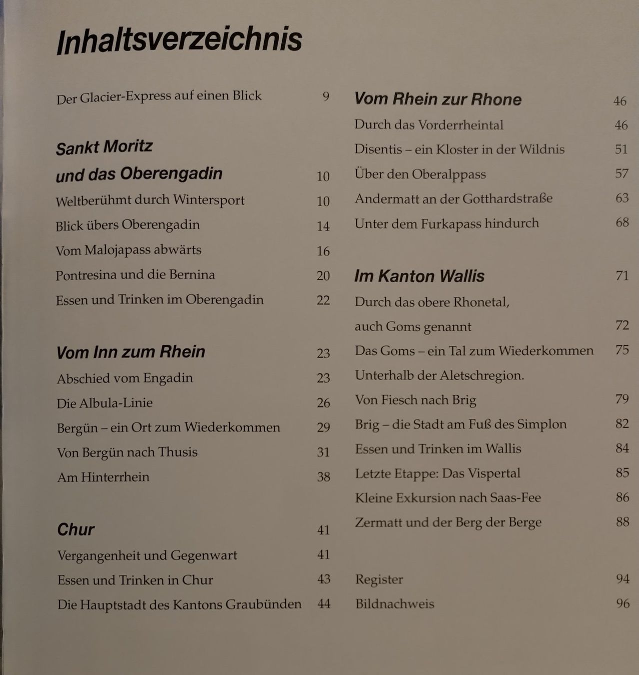 Glacier Express / Eisenbahn Buch mit 120 Seiten ab Fr. 8.- (Gebraucht ...