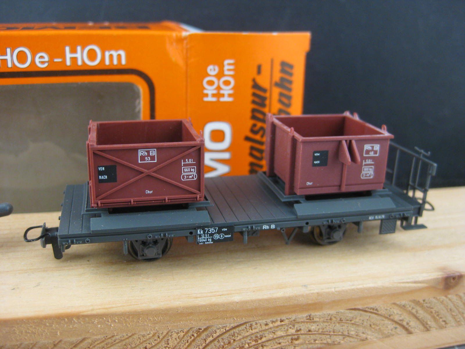 Bemo 2058 RhB Kk 7357, in OVP, . (Neu und originalverpackt) in Malters ...