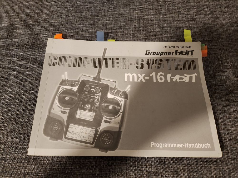 Graupner Mx 16 Hott | Kaufen auf Ricardo