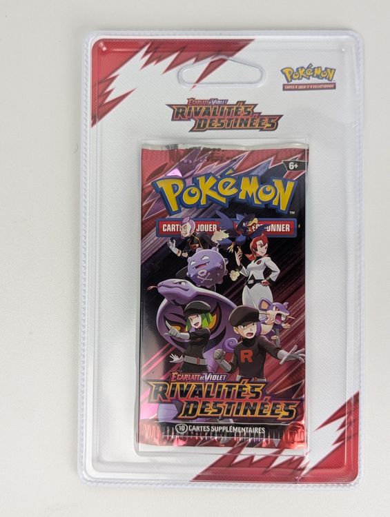 Lot de 7 Boosters Pokémon Rivalités Destinées EV10 FR (Neuf avec ...