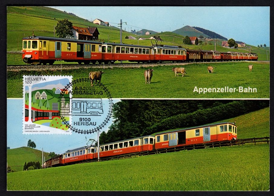 Vintage Maximumkarte Appenzeller Bahnen (Neu (gemäss Beschreibung)) in Dottikon für CHF 5.5 ...