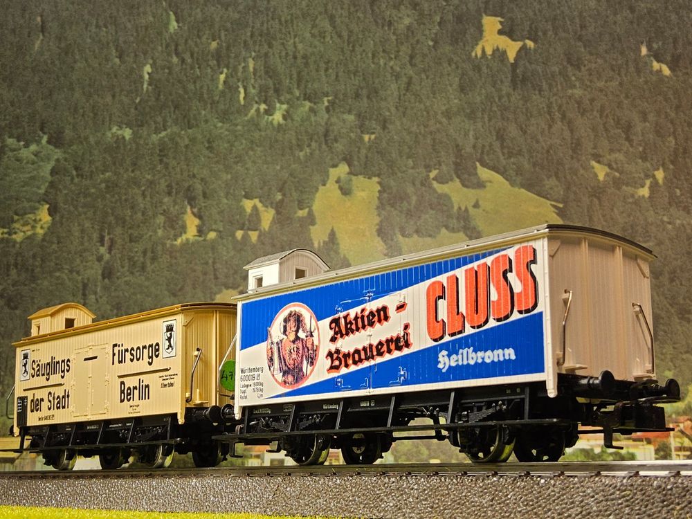 2 x Märklin 4780 4781 Säuglingsfürsorge Berlin _ Cluss Bier (Gebraucht ...