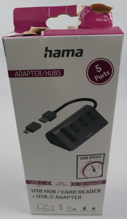 Hama USB Hub 5 Ports (Neu (gemäss Beschreibung)) in Münchenstein für ...