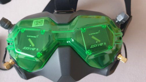 DJI FPV Goggles V2 mit extra Lumenier AXII HD 2 Patch 5,8 GH | Acheter ...