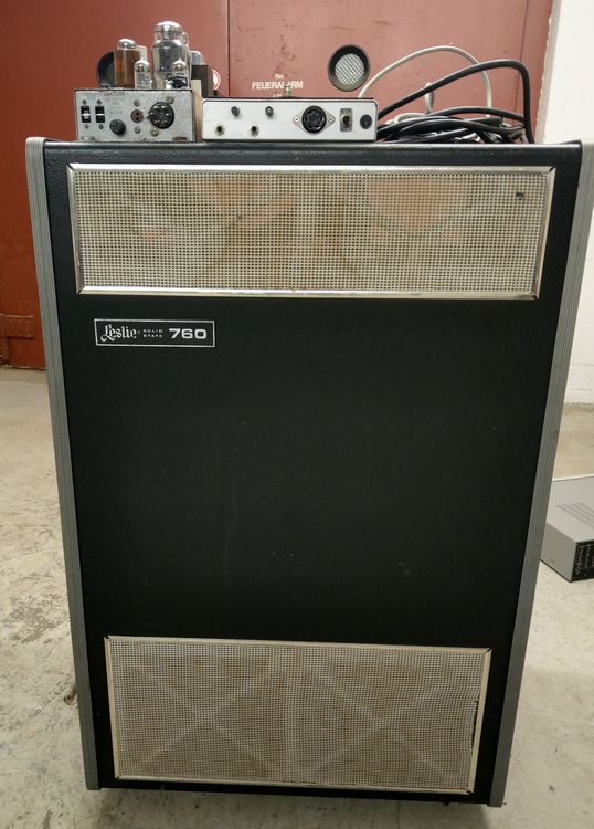 Leslie 122 Röhren - Amp und Leslie 760 Kabinett mit Horn (Gebraucht) in ...