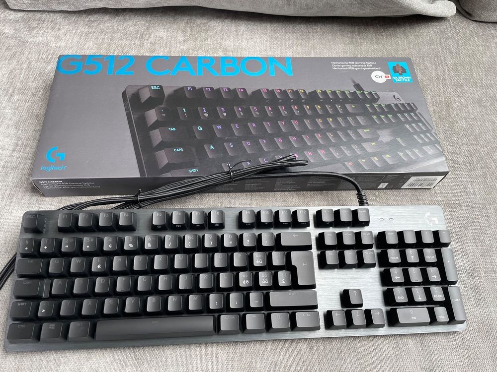 Clavier Gaming Logitech G512 Carbon | Kaufen auf Ricardo