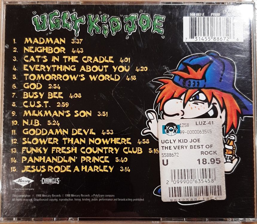 Ugly Kid Joe - As Ugly As It Gets, USA Hard Rock Album 1998 | Kaufen ...