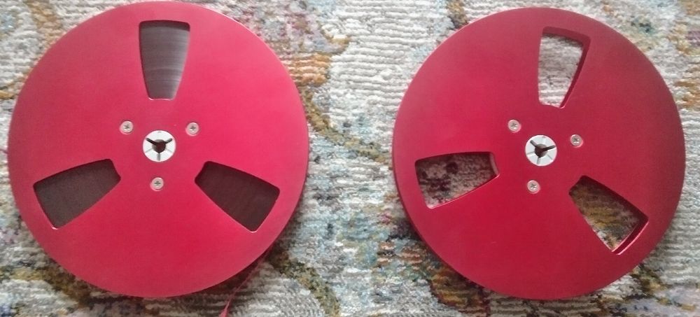 2x Tonband Metal Spule mit Top Band Material (Neu (gemäss Beschreibung ...