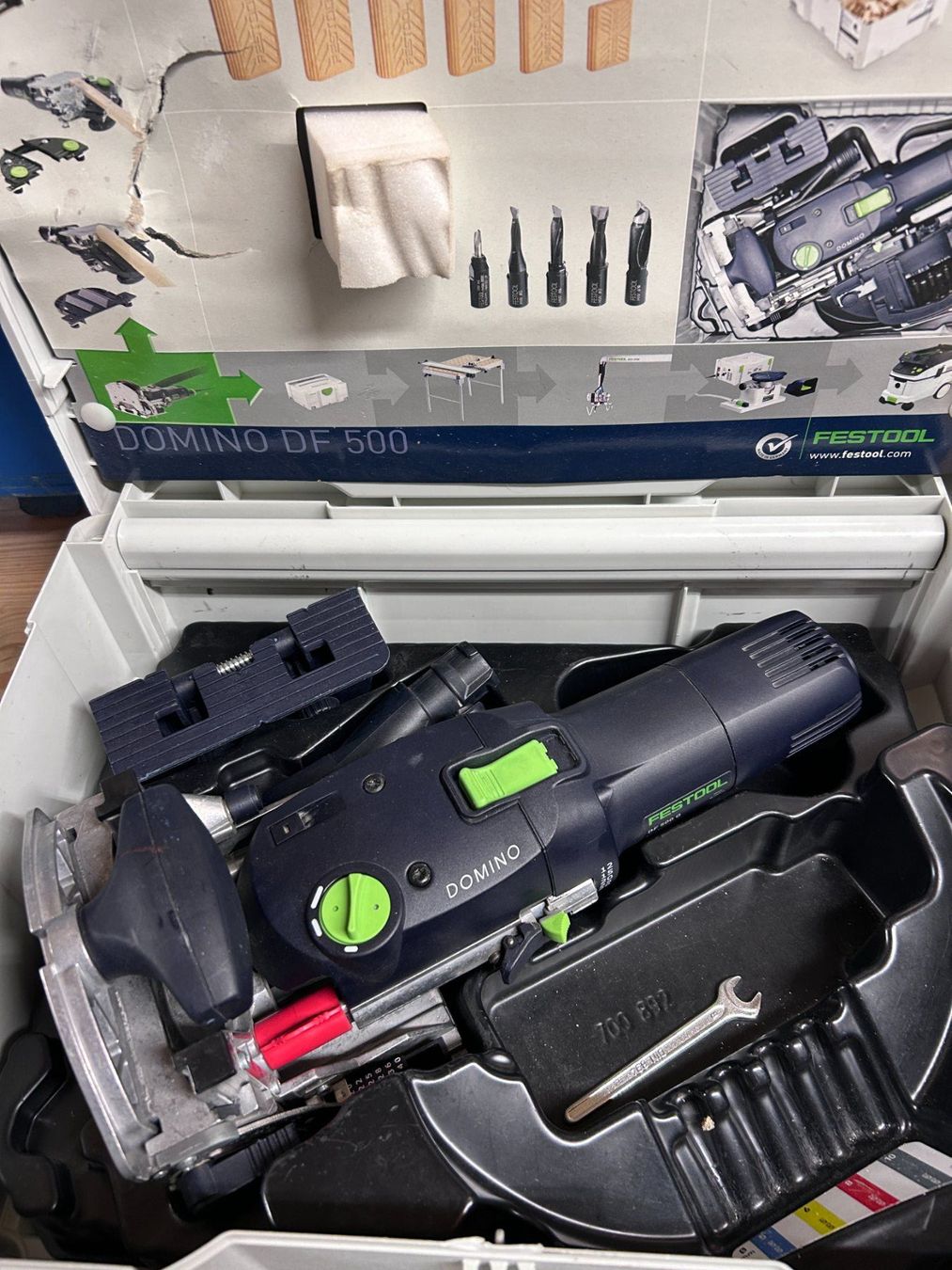 Festool DOMINO DF 500 Q-Plus Dübelfräse ab.1.- (Gebraucht) in Schänis ...