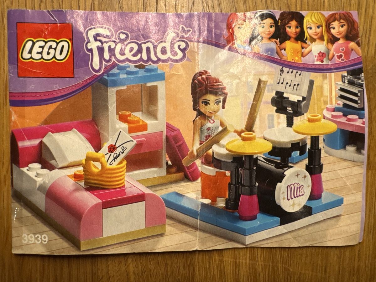 LEGO Friends Mia's Zimmer 3939 - Komplett und Top! (Gebraucht) in ...