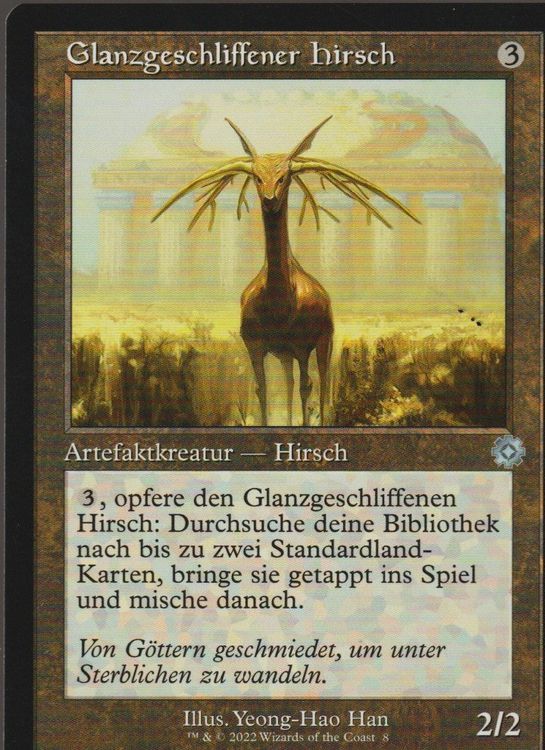Magic The Gathering MTG Retro Frame Artifact 08 Glanzgeschli (Neu ...
