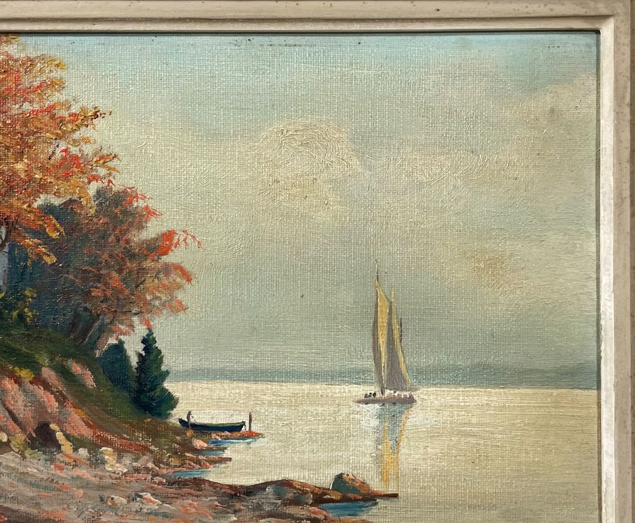 Joseph Biel (1891-1943) Gemälde - Küsten Szene (Gebraucht) in Root für ...