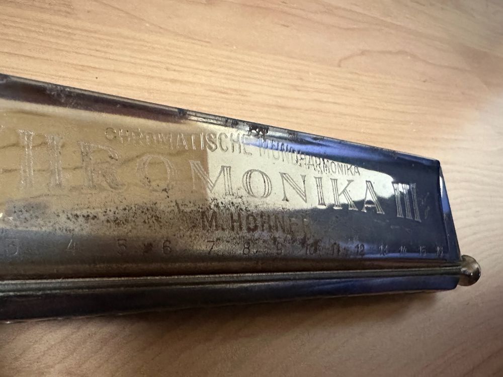 Hohner CHROMONIKA III Vintage Mundharmonika (Gebraucht) in Rickenbach ...