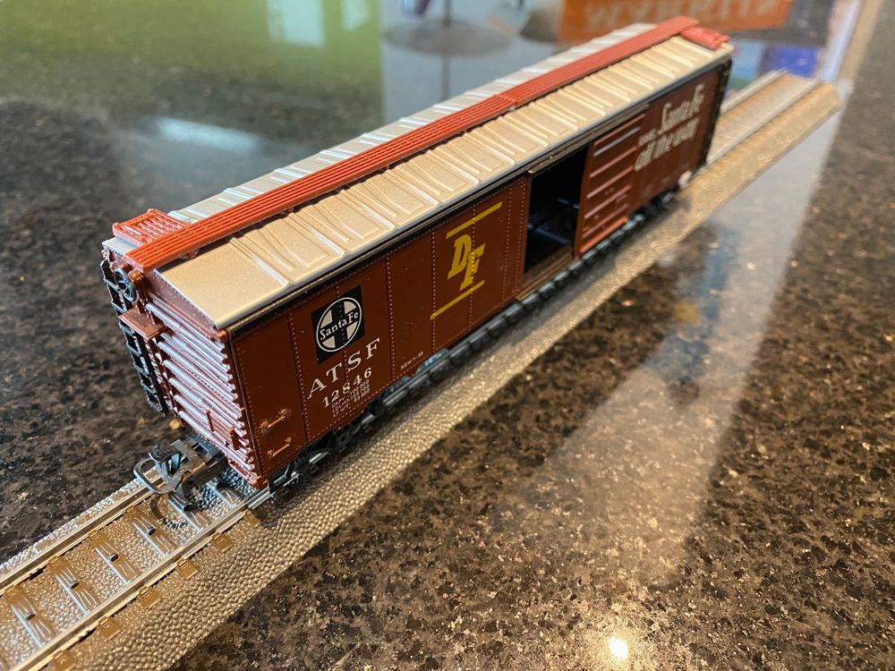 Märklin 4572 Boxwagen Santa Fe ATSF 12846 H0 AC (Neu (gemäss ...