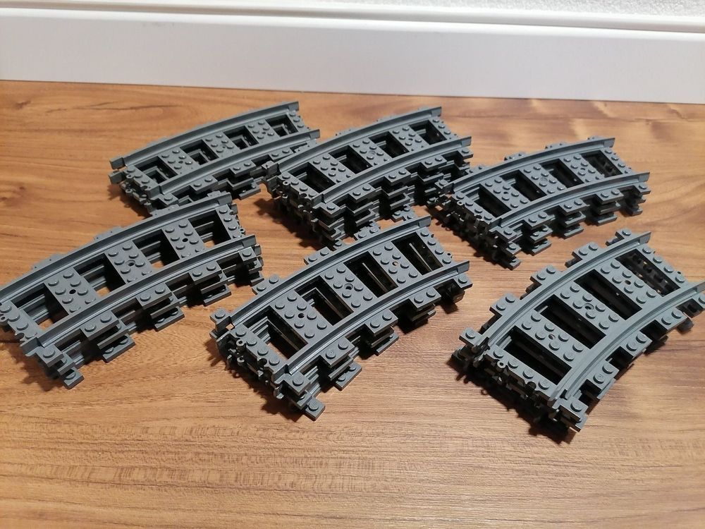 19 Lego City Eisenbahn Schienen Kurven | Kaufen auf Ricardo