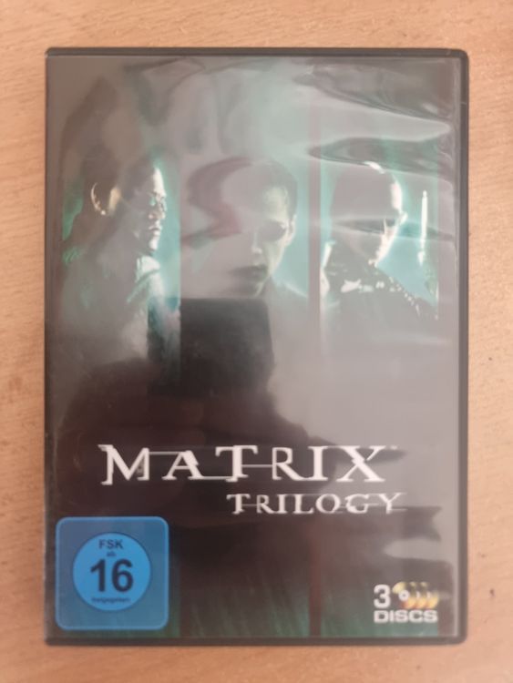 Matrix Trilogy DVD Box Set - Sci-Fi Klassiker für Filmfans (Gebraucht ...