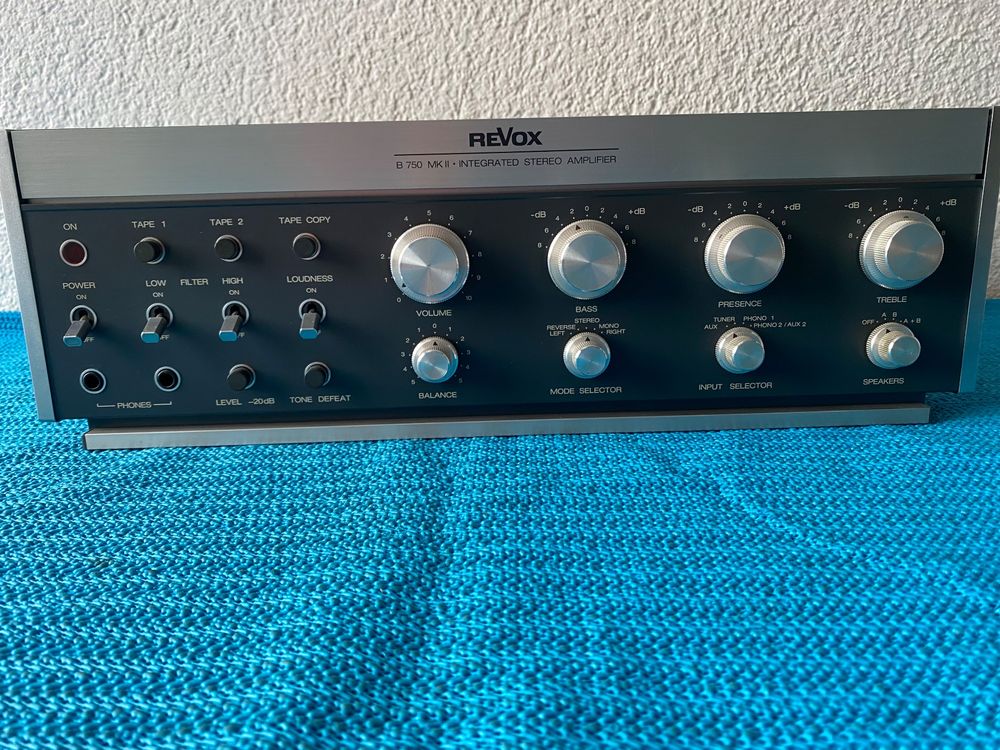 Revox B 750 MKII STEREO Amplifier | Kaufen auf Ricardo