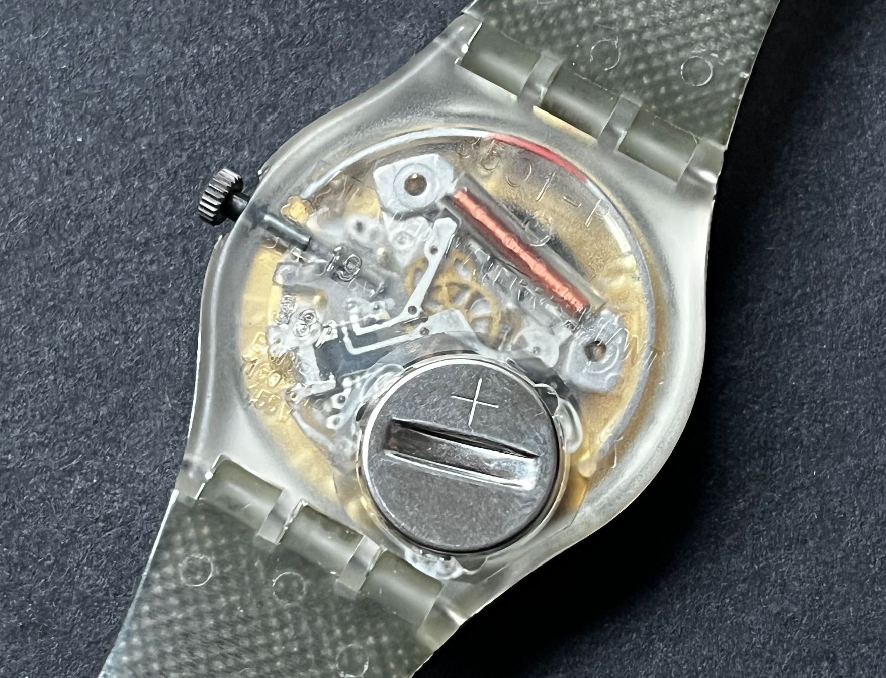 Swatch Golden Sphere GX102 1988 Variante - Neu läuft nicht (Neu (gemäss ...