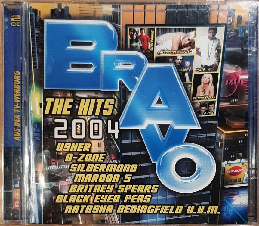 Bravo Hits - The Hits 2004, 2CD Hit Compilation Sampler 2004 | Kaufen ...
