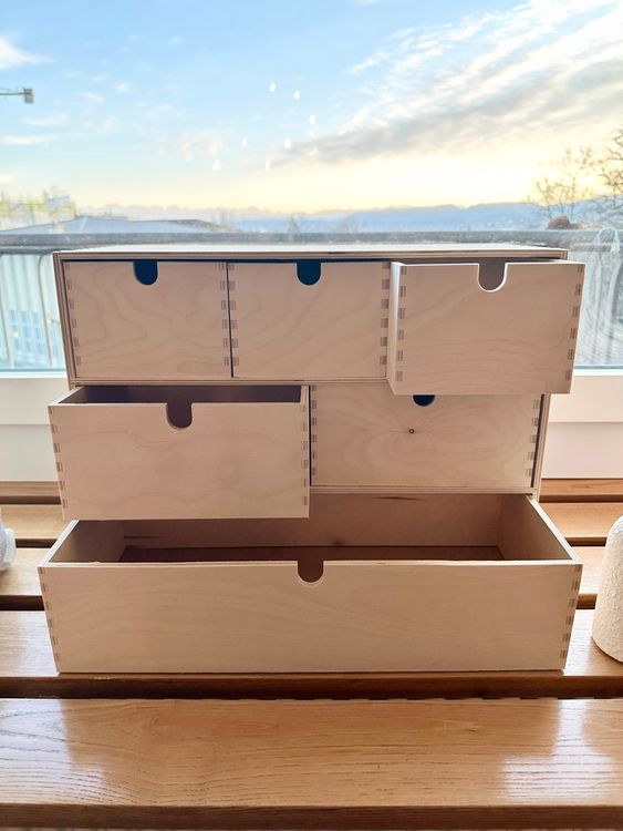 Kasten, Aufbewahrung, Mini-Kommode, Holz Kiefer | Kaufen auf Ricardo