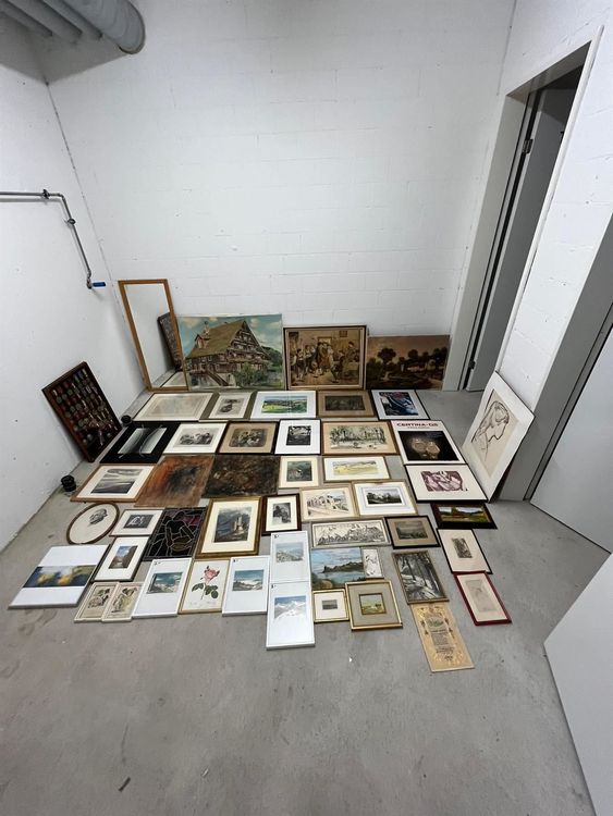 Lot (A14) Gemälde,Litho, stich, Foto usw (Gebraucht) in Neuhausen am ...