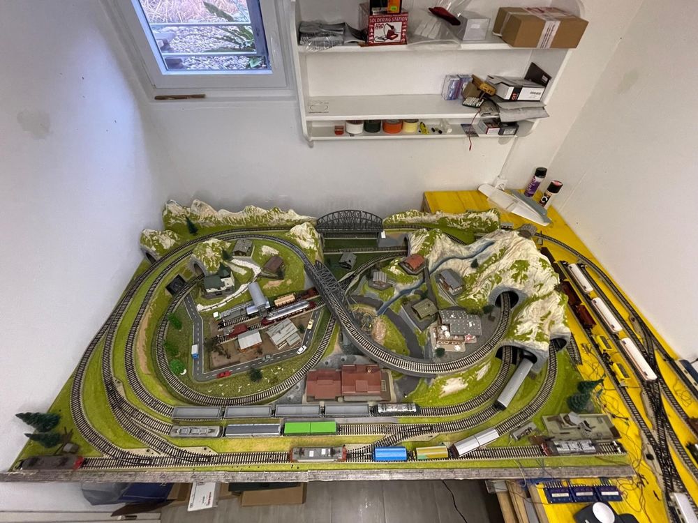 Modelleisenbahnanlage Fertiggelände NOCH Mittenwald (Gebraucht) in ...