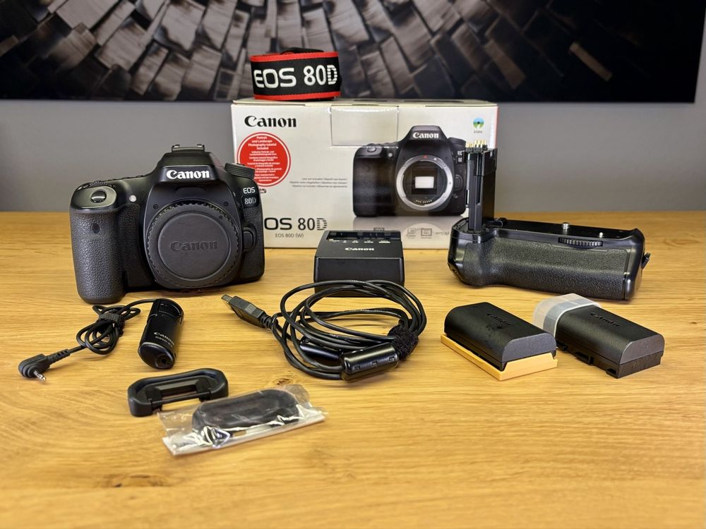 Canon EOS 80D inkl. Zubehör (Gebraucht) in Urdorf für CHF 250 – mit ...