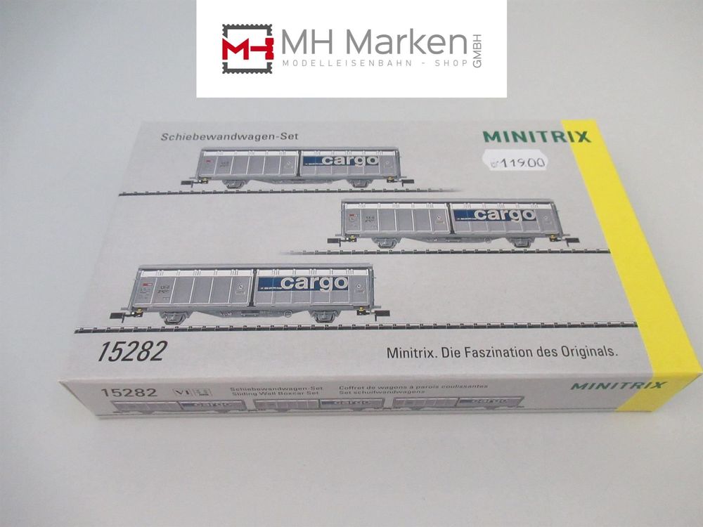 Minitrix 15282 SBB Schiebewandwagen-Set | Kaufen auf Ricardo