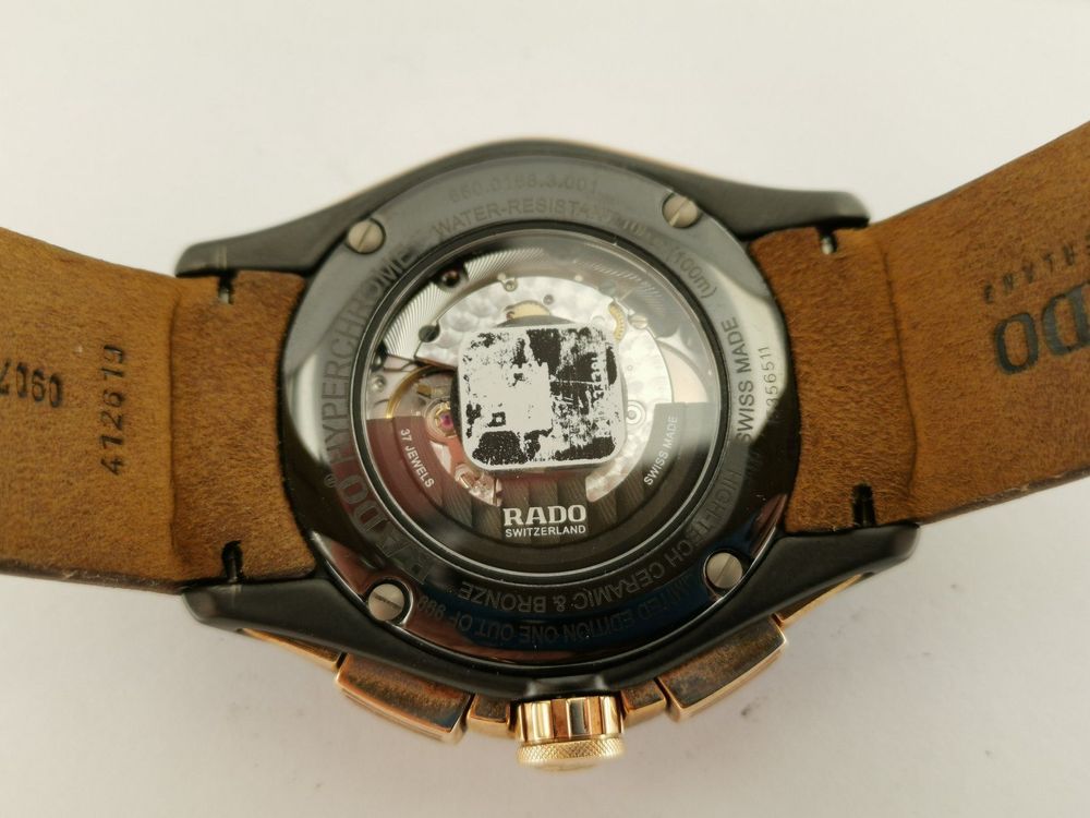 Rado HyperChrome XXL Automatik Chronograph Limited Edition | Kaufen auf ...