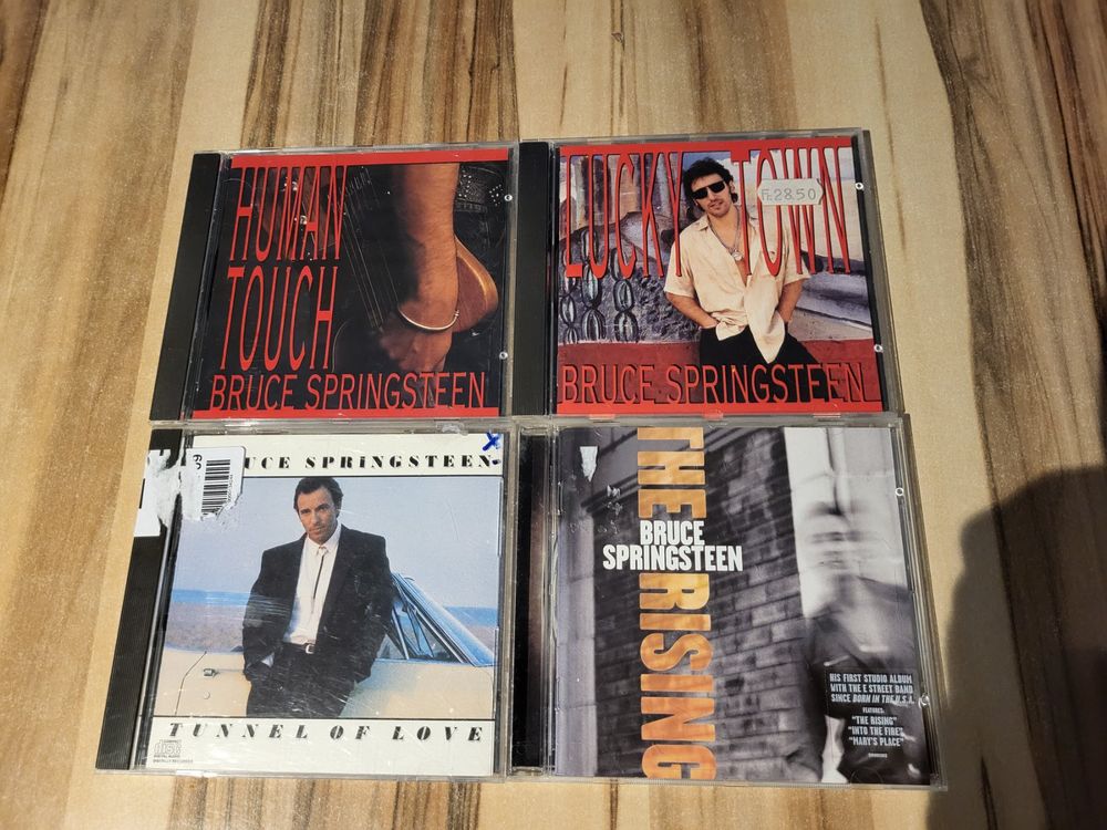 4 CD's Bruce Springsteen | Acheter sur Ricardo