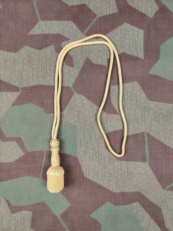 Portepee zu Dolch M38 für Offiziere der Kriegsmarine, Gold (Neu (gemäss ...