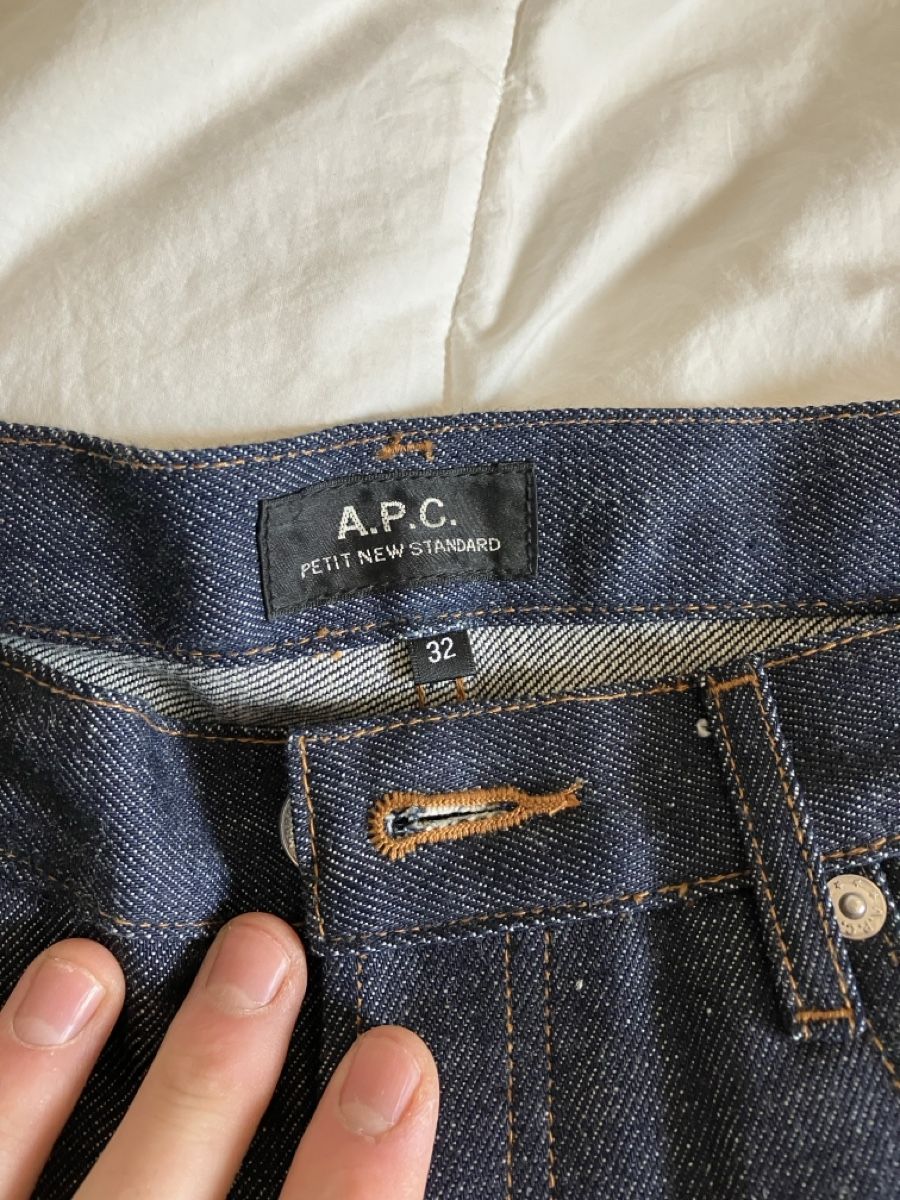 A.P.C. Petit New Standard Raw Denim Jeans Grösse 32 (Gebraucht) in ...