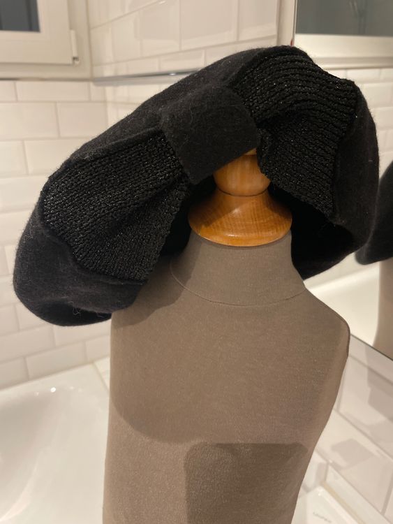 Woolmark Beret mit Schleifendetail | Kaufen auf Ricardo