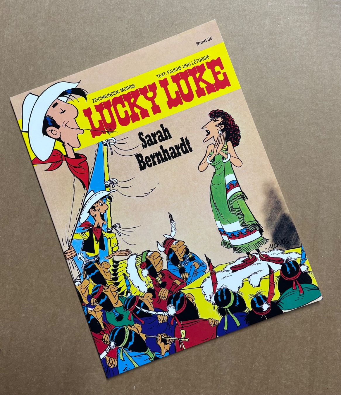 Lucky Luke - Sarah Bernhardt, Band 35 - Comic Klassiker (Gebraucht) in ...