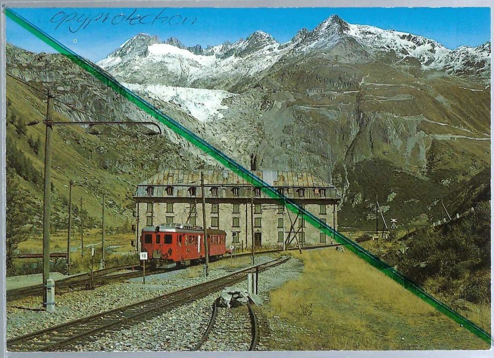 Furka Oberalp Bahn. Bahnhof Gletsch. (Gebraucht) in Horw für CHF 2 – mit Lieferung auf Ricardo ...