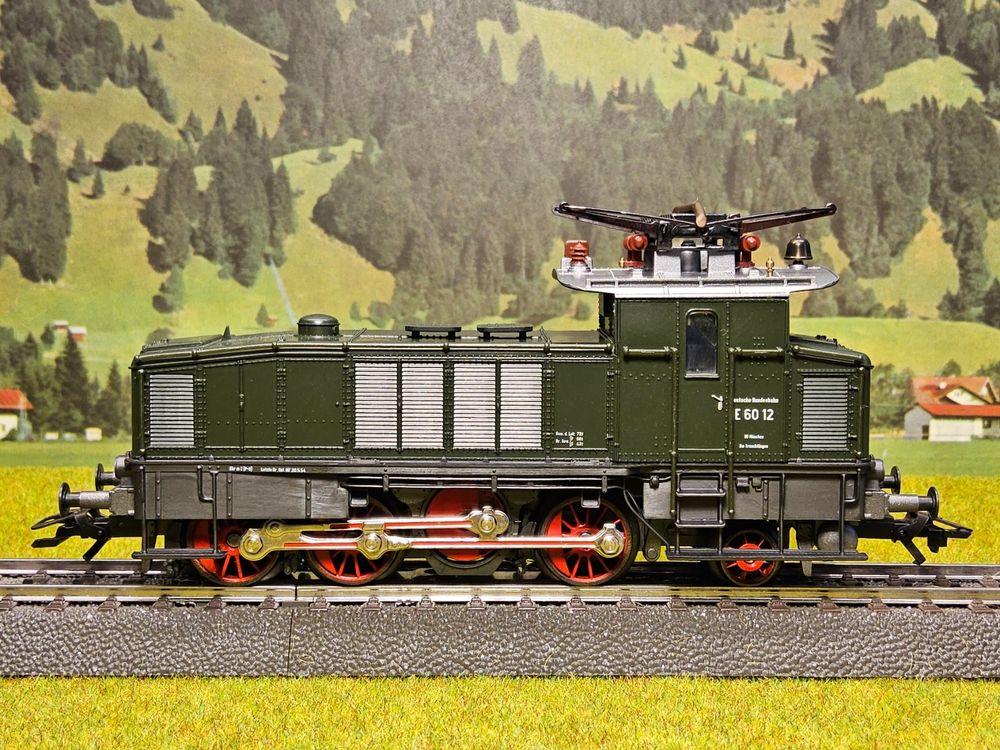 Märklin 3456 _ Lokomotive BR E60 12 _ delta digital _ H0 (Defekt) in ...