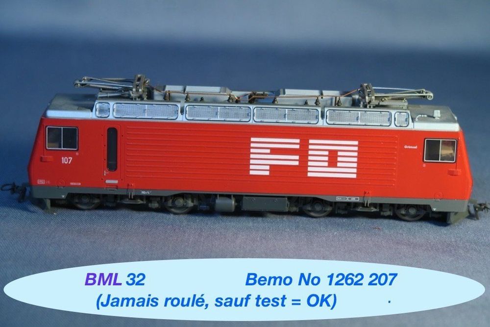 BEMO LOCOMOTIVE FO (Neu (gemäss Beschreibung)) in Confignon für CHF 173 ...