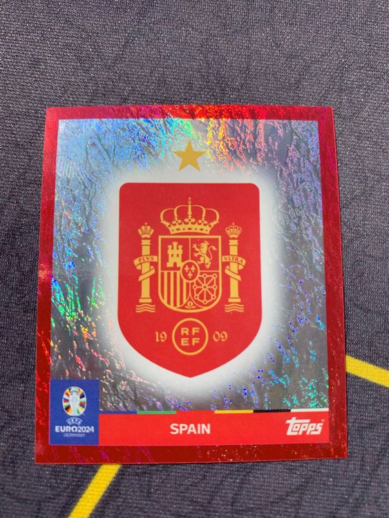 Topps EM 2024 Wappen Spain ESP 1 | Kaufen auf Ricardo