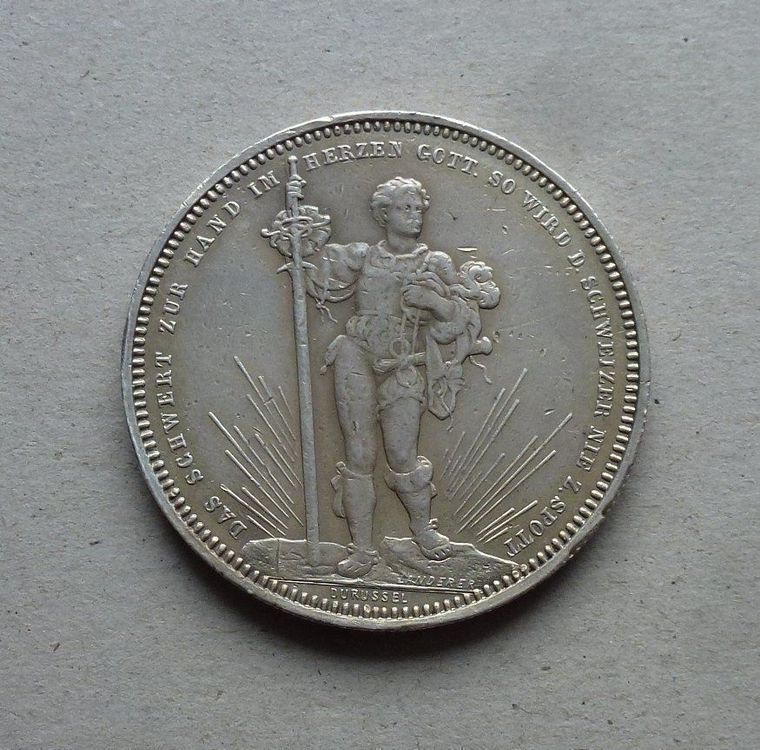 Basel ++ 5.- Franken 1879 Schützentaler | Kaufen auf Ricardo