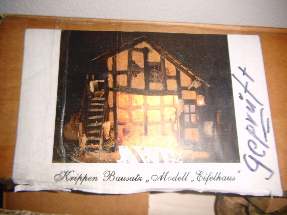 Krippenbausatz, Modell "Eifelhaus" *Krippenland* NEU (Neu und ...