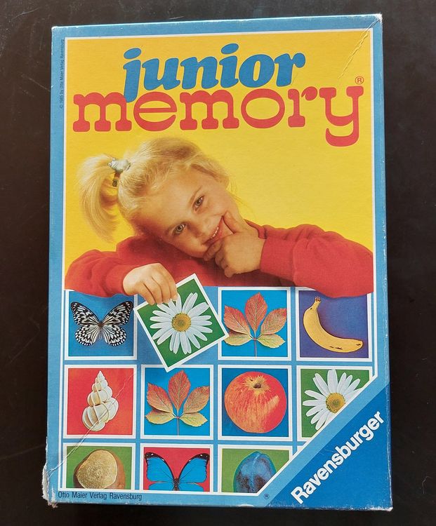 Ravensburger Junior Memory 1971 (Gebraucht) in Opfikon für CHF 12 – mit ...