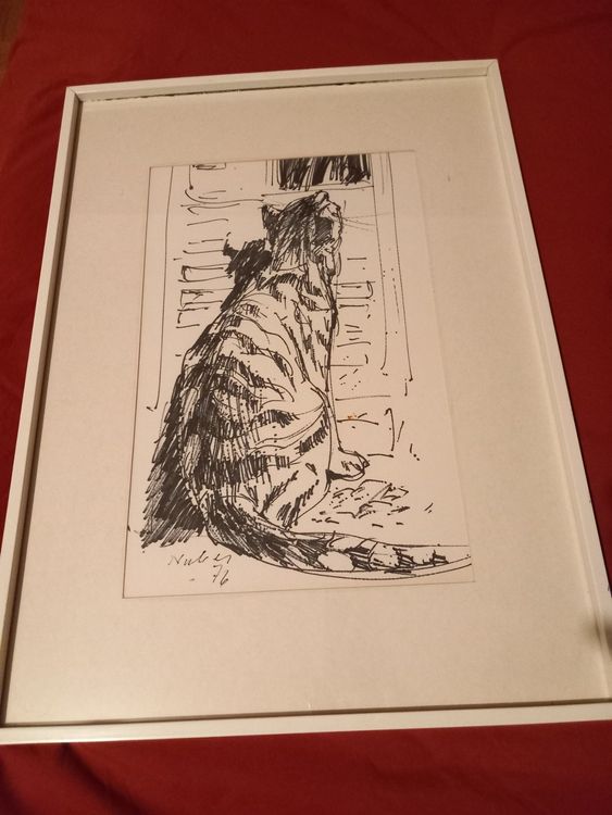 MARCEL NUBER ( 1923 bis 2021 ) Original signiert u. datiert | Kaufen auf Ricardo
