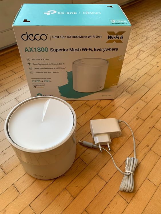 TP-Link Deco X20 Router, Zusatzsatellit | Garantie bis 2025 | Kaufen ...