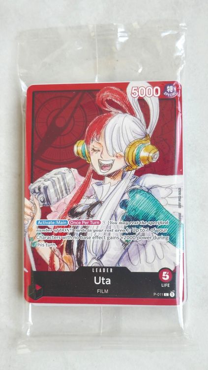 One Piece card game Promo Deck Uta Red 2022 (Neu und originalverpackt ...