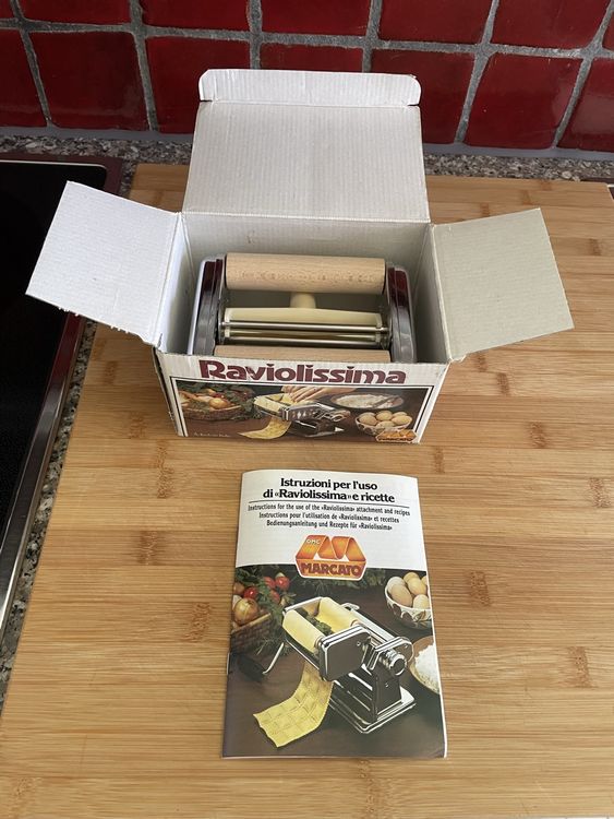 Raviolissima Marcato OMC, Raviolimaschine (Gebraucht) in Hünenberg für ...