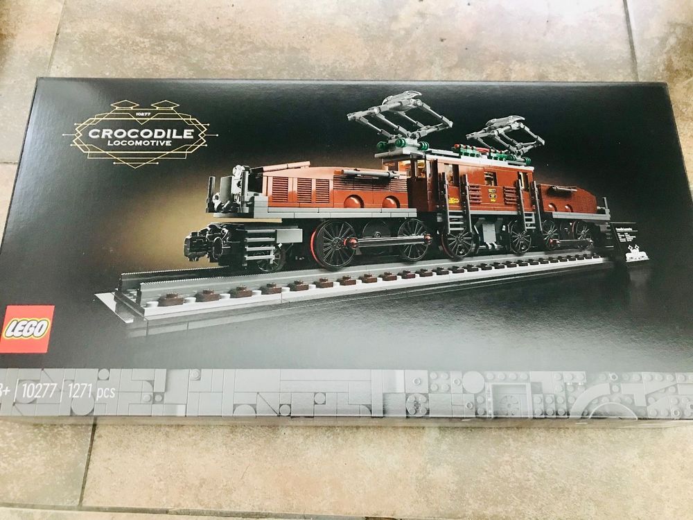 Letzte Lego - Crocodile Locomotive 10277 / Neu | Kaufen auf Ricardo