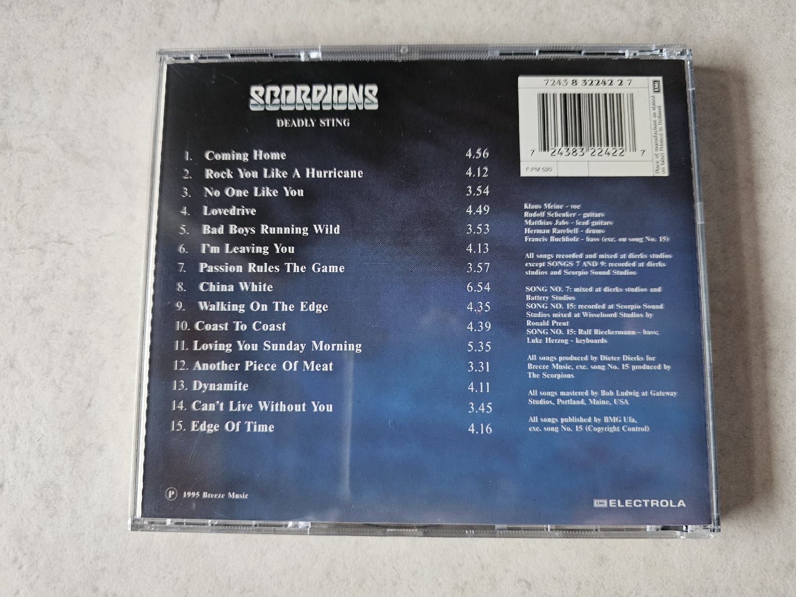 Scorpions - Deadly Sting (Gebraucht) in Schneisingen für CHF 2 – mit ...
